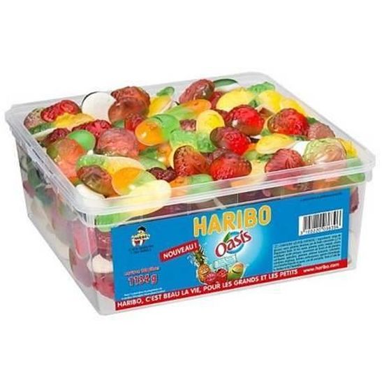 Haribo, Oasis, 180 pièces - Cdiscount Au quotidien