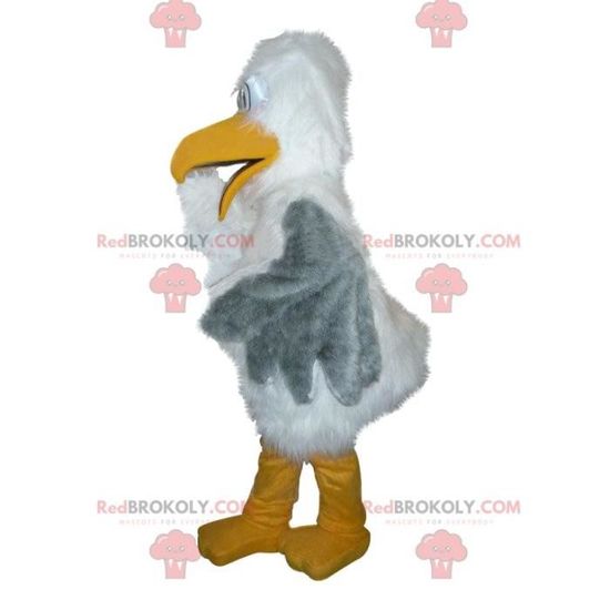 Mascotte d'albatros majestueux blanc et gris - Costume Redbrokoly.com ...