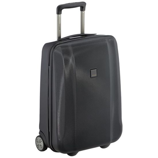 TITAN Mallette Ordinateur à Roulettes, 40 Litres, Noir