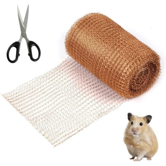 Grillage Anti Rongeur, 10 Mètres Maille Cuivre Bloqueur Antiparasitaire ...
