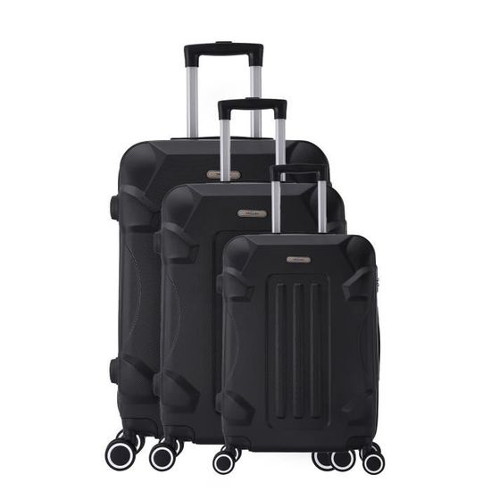 Set de valises - Robot - Trolley ADC - 3 pièces - ABS rigide - Double ...