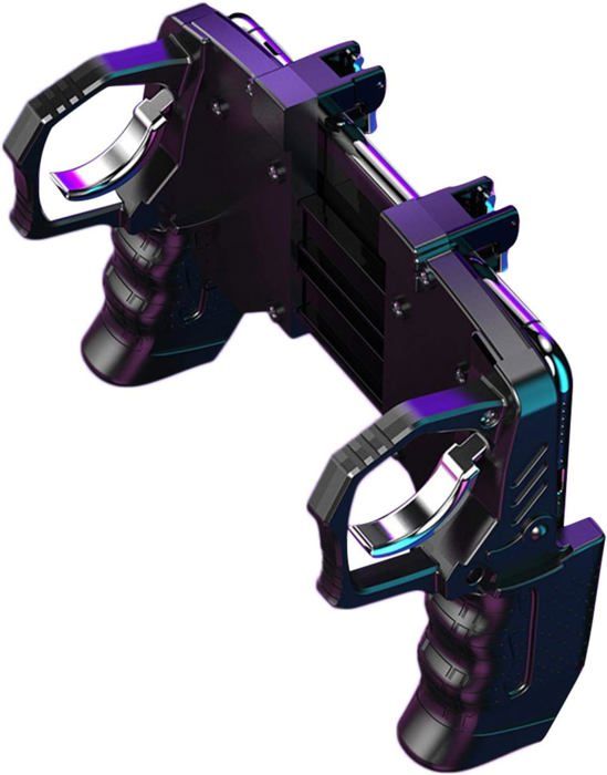 K21 Pugb Helper 4 Finger Linkage Game Handle Peace Elite Fast Shooting ...