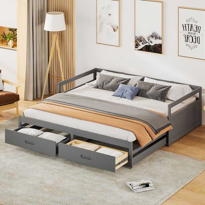 Structure de lit Nouveau Premium sense 90 180 * 200cm canapé - lit ...
