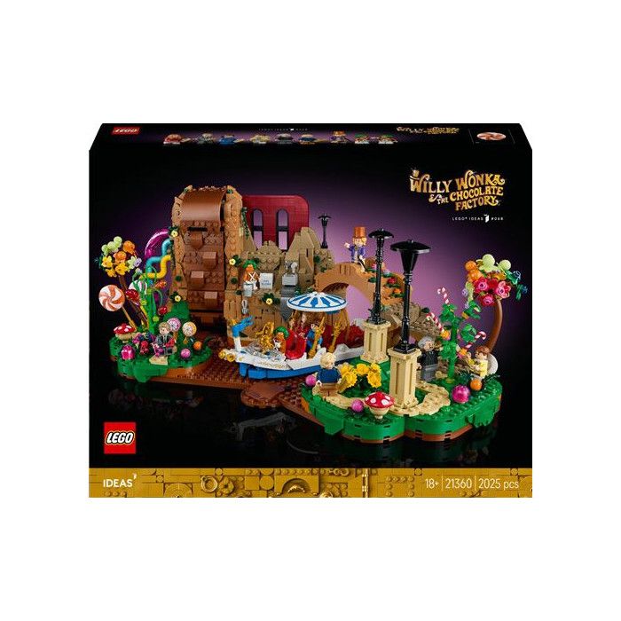 LEGO® Ideas 21360 Willy Wonka et la chocolaterie Exclusivité Fnac ...