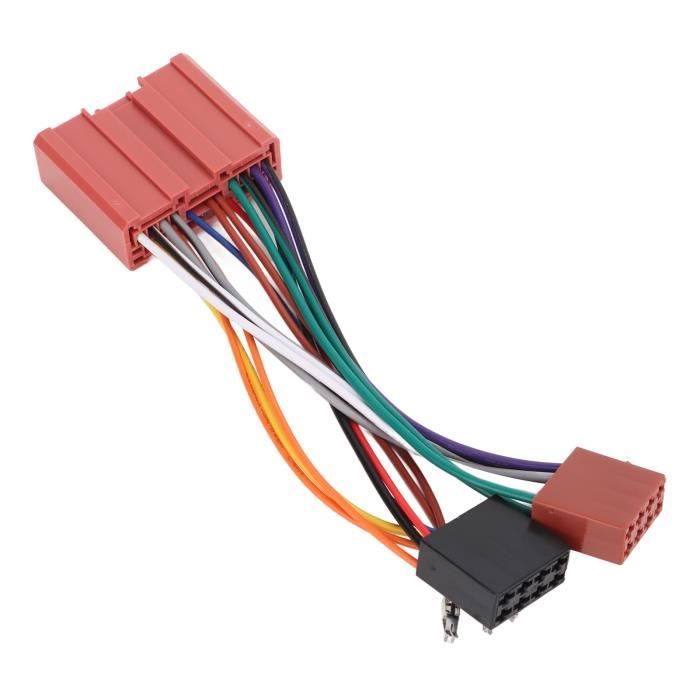 Ashata Faisceau de câblage d'autoradio Remplacement du Faisceau de ...