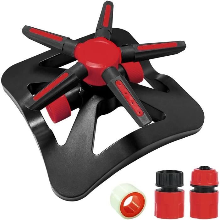 Arroseur de Jardin, Automatique 360 Rotatif Réglable Jardin Arroseur 5 ...