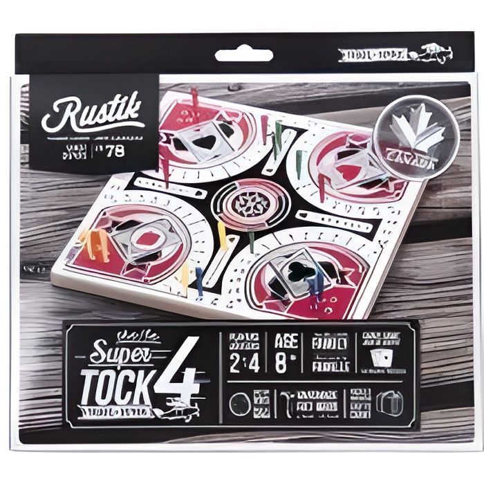 Jeux de Tock Rustik format Voyage - Cdiscount Jeux - Jouets