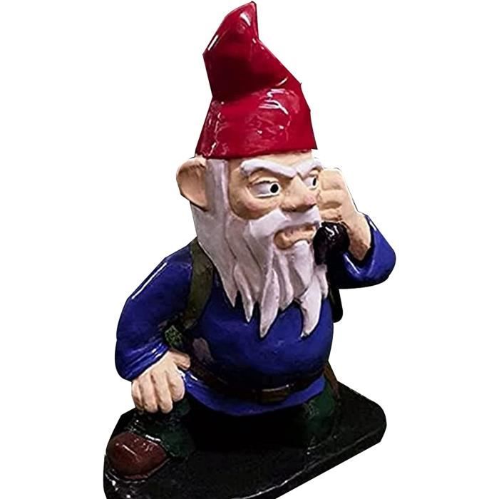 Nain De Jardin Drôle,Ornement De Jardin En Résine Amusant - Statues De ...