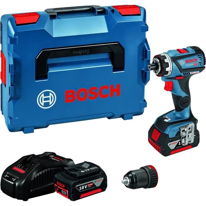 Bosch Professional Perceuse-Visseuse Sans-Fil GSR 18 V 60 FC (2 x 5,0 ...