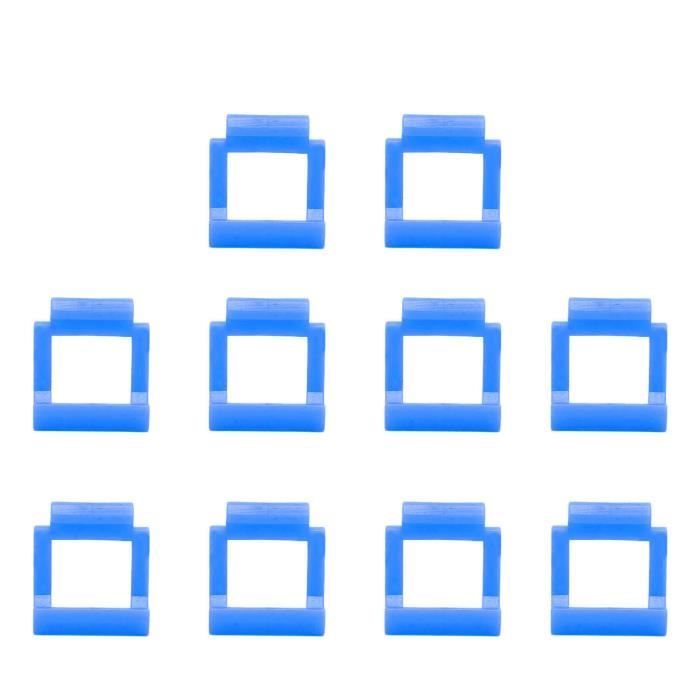 Dioche PCIe Adapter Clips 10 pièces PCIE Riser Card Retainer PCIE vers ...