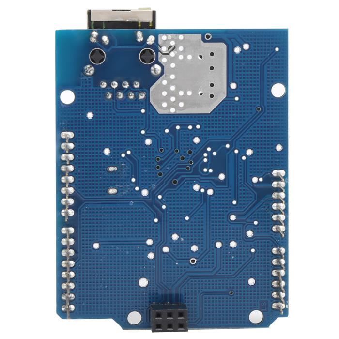 EJ.life Carte d'extension W5100 Carte d'Extension Réseau Module PCB d'Extension de Carte Mémoire ...