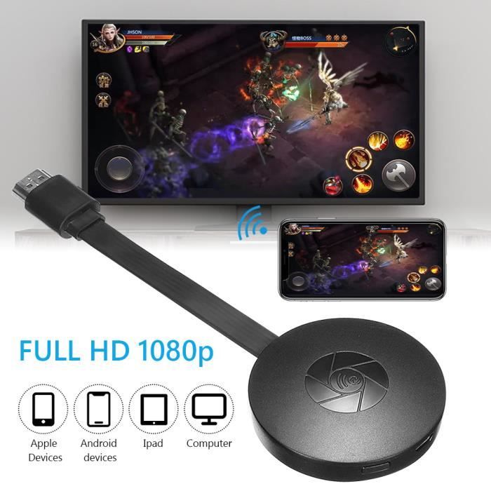 TERMINAL TNT,Miracast-Récepteur d'affichage sans fil Airplay TV Stick ...