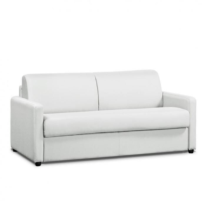 Canapé fixe 3 places maxi DAY 198 cm cayenne polyuréthane blanc ...