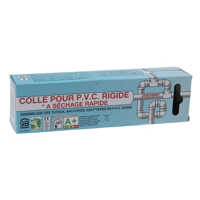 Colle PVC - Jardibric - Tube de 125 ml - Colle à solvants forts ...