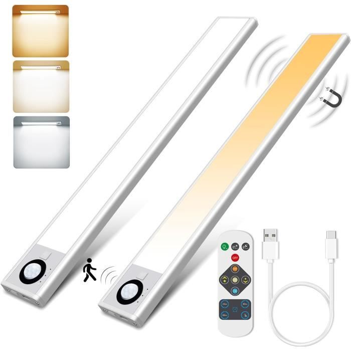 78 Led Reglette Led Cuisine 30Cm, Dimmable Réglette Led Rechargeable ...