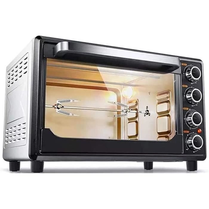 Four Électrique De Table 32L Four Domestique Multifonctionnel 1600W Haute Puissance 120Min ...