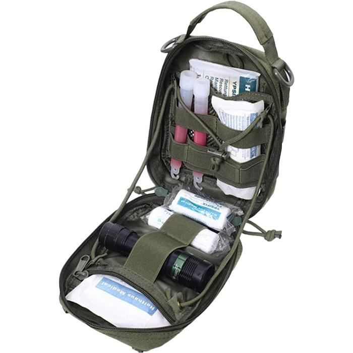 Kit D'Urgence Camping | Trousse De Premiers Soins Compacte Portable Tout Usage - Pochette D ...