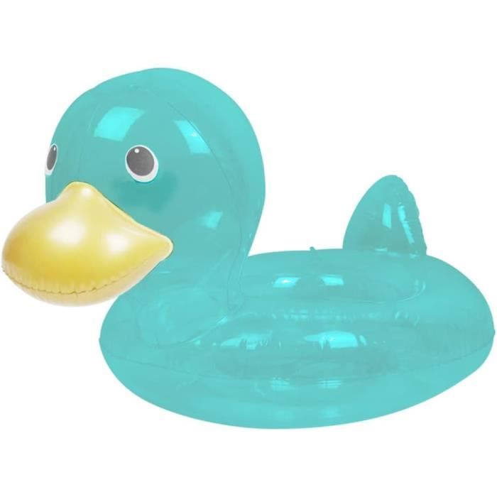 Bouée Piscine Gonflable Canard Enfant - Avec 2 Autocollants De ...
