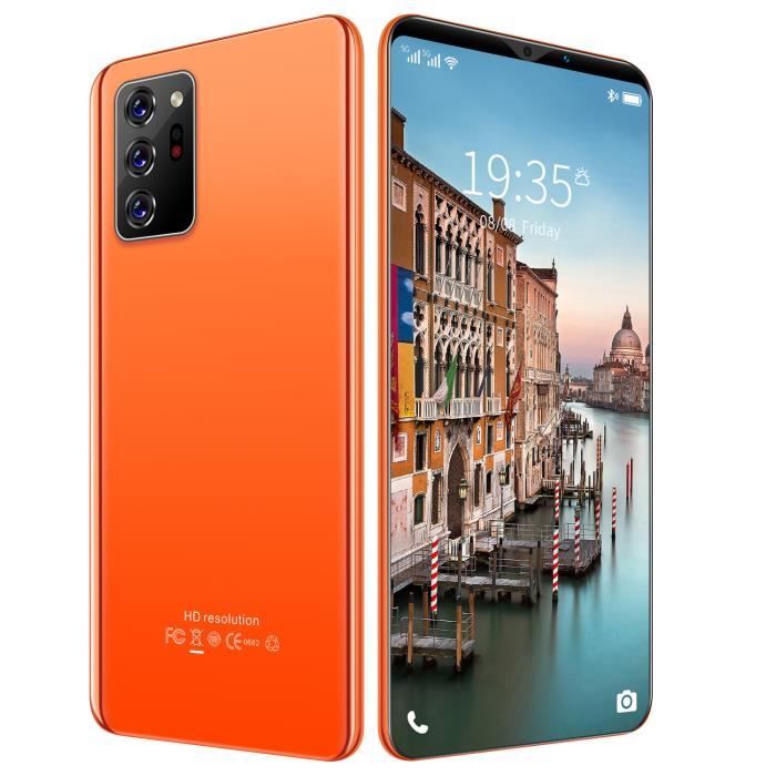 SMARTPHONE SENIOR - Smartphone mobile Note30 Plus 58 orange - Cdiscount ...