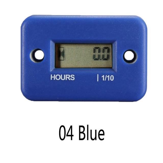 COMPTEUR POUR CYCLE,Bleu--Compteur Numérique De Temps De Moto Avec ...