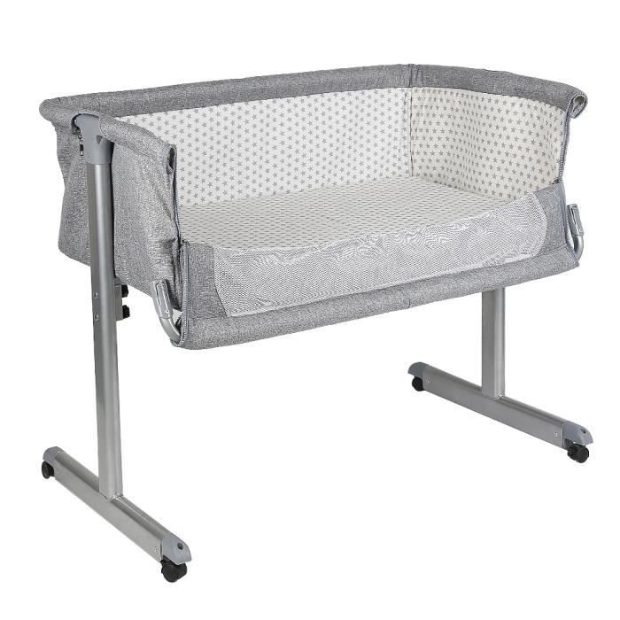 Lit co-dodo de bébé & Berceau à roulettes avec moustiquaire pour bébé 0 ...