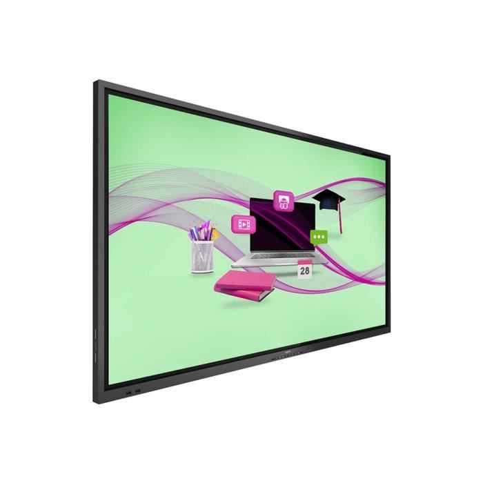 Écran plat LCD rétro-éclairé par LED avec écran tactile (multi-touches ...