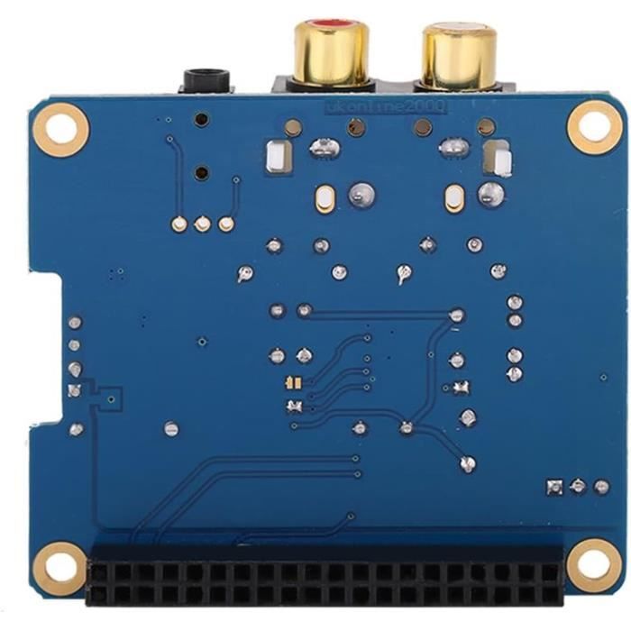 Interface Hifi Dac + Carte Son I2S Adaptée Pour Raspberry Pi 3, Carte ...