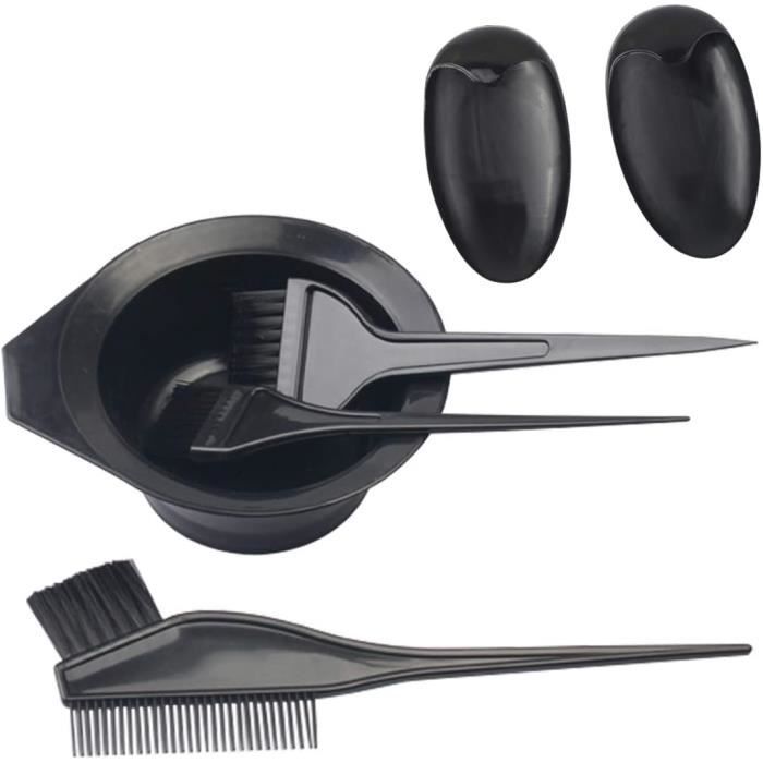 Kit Teinture Cheveux,Kit Coloration Cheveux Professionnel avec Bol De Teinture,Cape De ...
