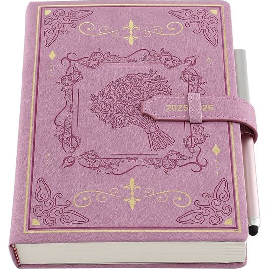2025-2026 Academic Diary A5 A5 13-Month Daily & Monthly Diary A5 Size ...