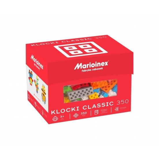 MARIOINEX KLOCKI CLASSIC 350 EL. [KLOCKI] 902844 - Cdiscount Jeux - Jouets