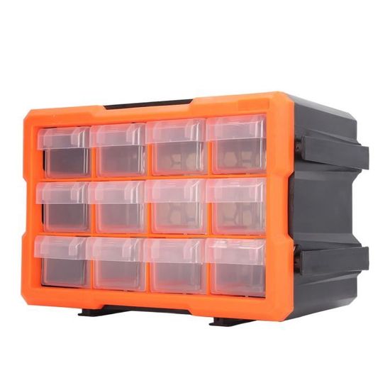 Cikonielf Boîte de pièces de tiroir Boîte de Rangement de Matériel en ...