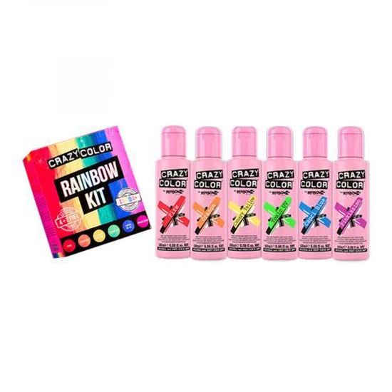Coloration cheveux Crazy Color Rainbow Kit LGBTQIA plus - Cdiscount Au ...