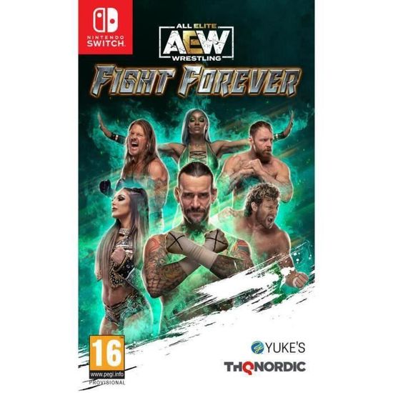 AEW All Elite Wrestling Fight Forever Jeu Nintendo Switch - Cdiscount ...