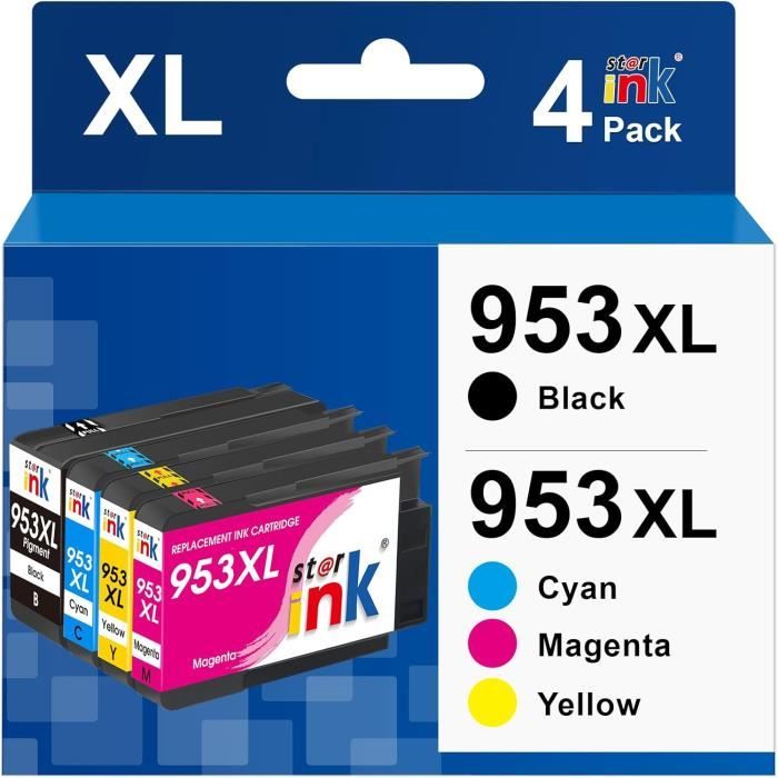 953XL Cartouches d'encre pour HP 953 XL Cartouche HP 953XL Pack ...