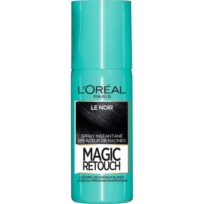 Spray effaceurs de racine Le noir Magic Retouch L'OREAL PARIS - 75 ml ...
