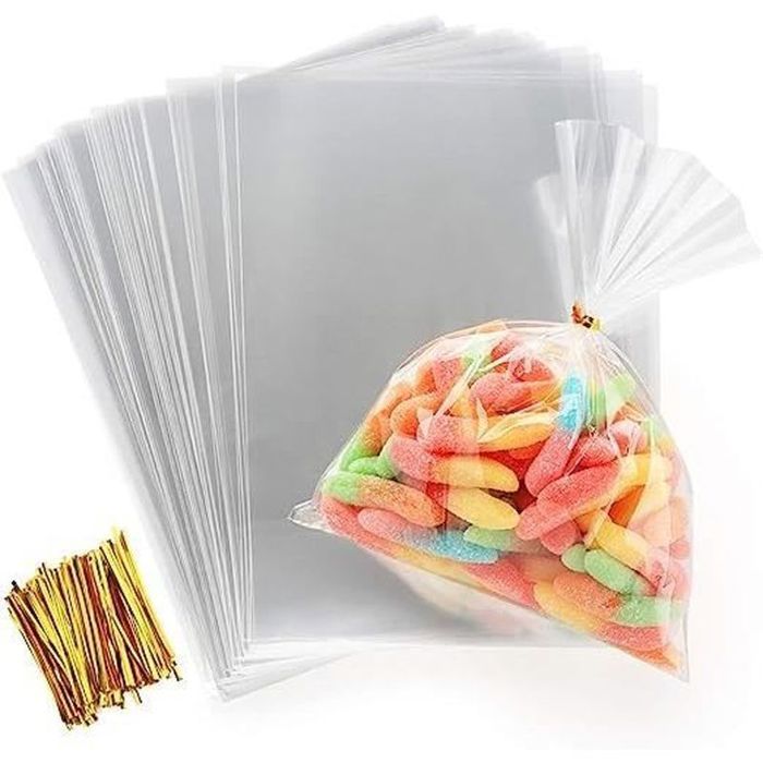 SAC PROTECTION - SACHET PLASTIQUE 200 pièces sacs en plastique 15*20 cm ...