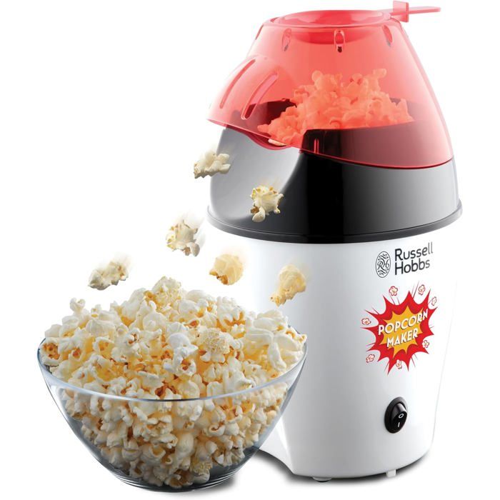 Russell Hobbs Machine à pop-corn [Cuisine saine: Sans graisse ni Huile ...