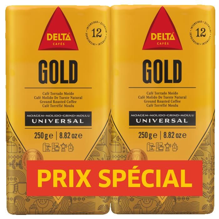 BIPACK DELTA GOLD BRICK 2X250g - Cdiscount Au quotidien