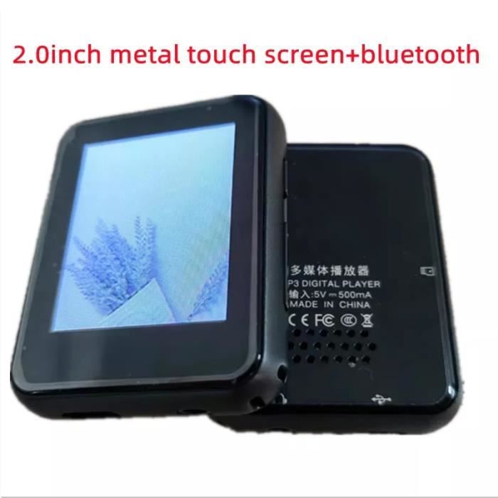 8 GO - Écran tactile en métal - Mini baladeur ultra-fin Bluetooth 2.5 ...