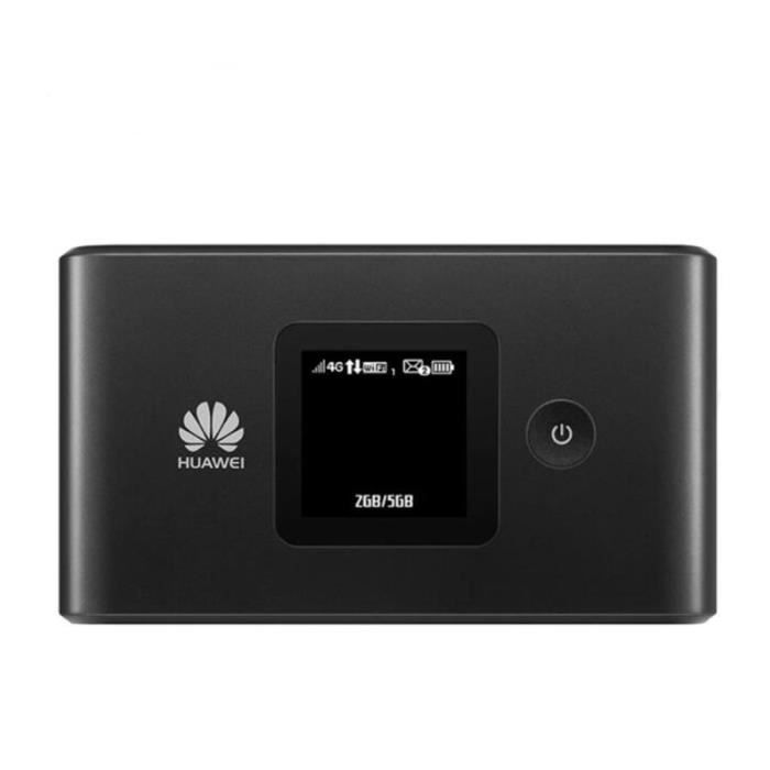 E5577 Avec batterie - HUAWEI E5577BS-937 Routeur 4G Lte Sans Fil Wifi ...