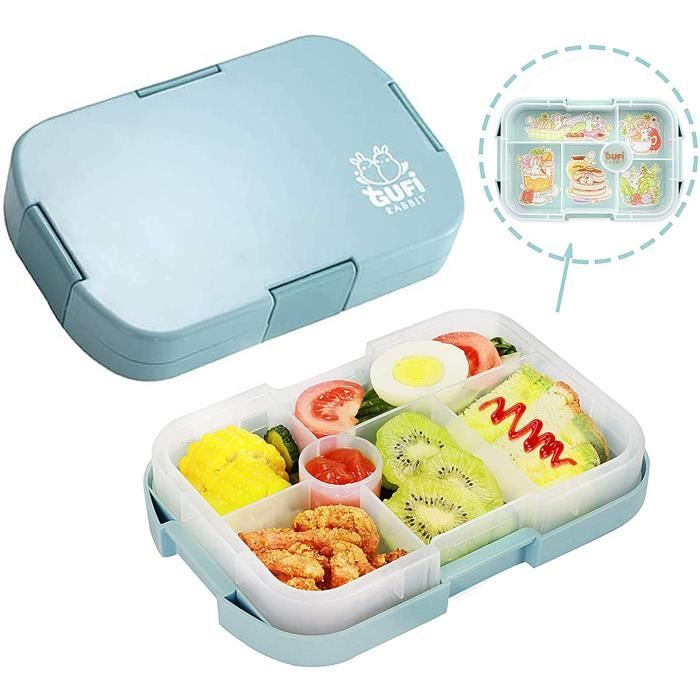 Boîte à Gouter Enfant6 Compartiments Lunch Box EnfantHermétique ...