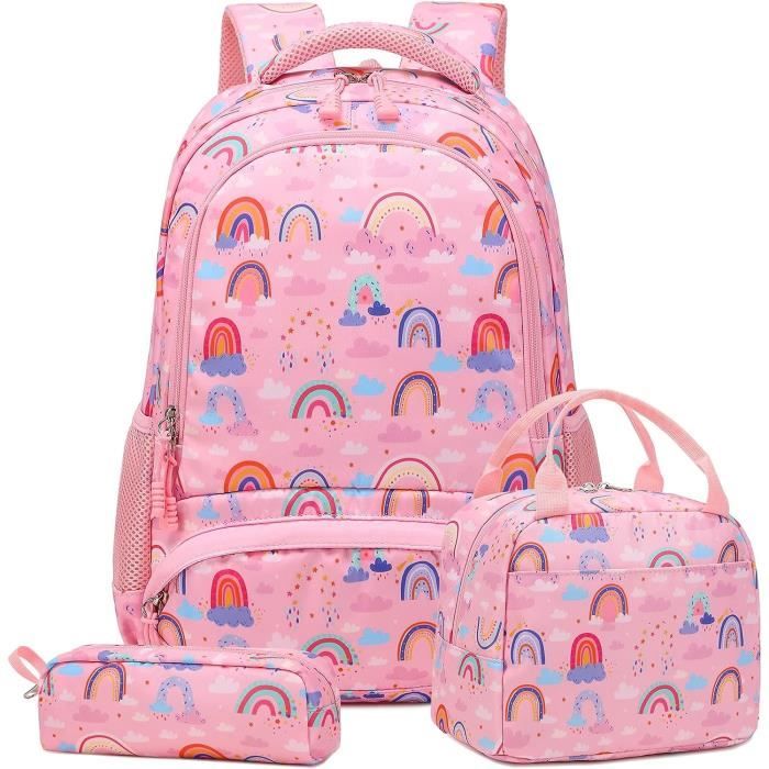 Sac à Dos Primaire Fille Sac à Dos Enfant Filles Sacs d'école pour ...