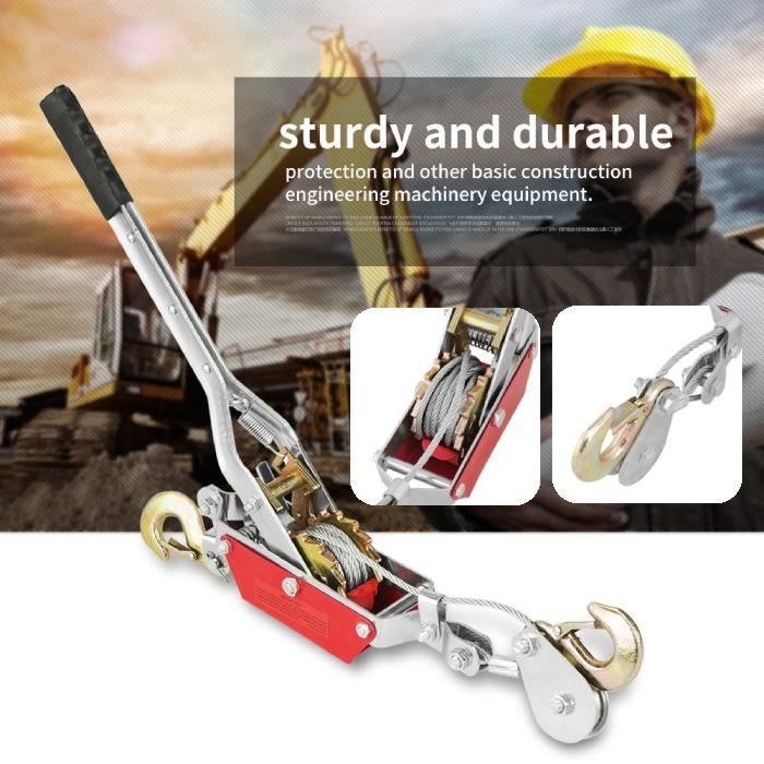 Tire Câble Manuel Tire Fort Treuil Manuel Halage - Tire-fort 2 tonnes ...