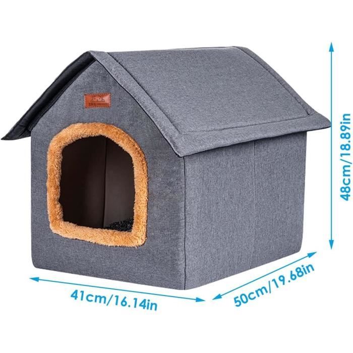 Maison pour Chat, Niche pour Chien Extérieur, Niches À Chat Extérieur ...