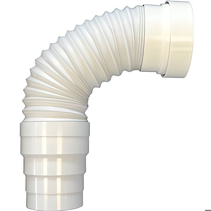 Pipe extensible d'évacuation WC FØ85 à 107 mm - évacuation à coller ...