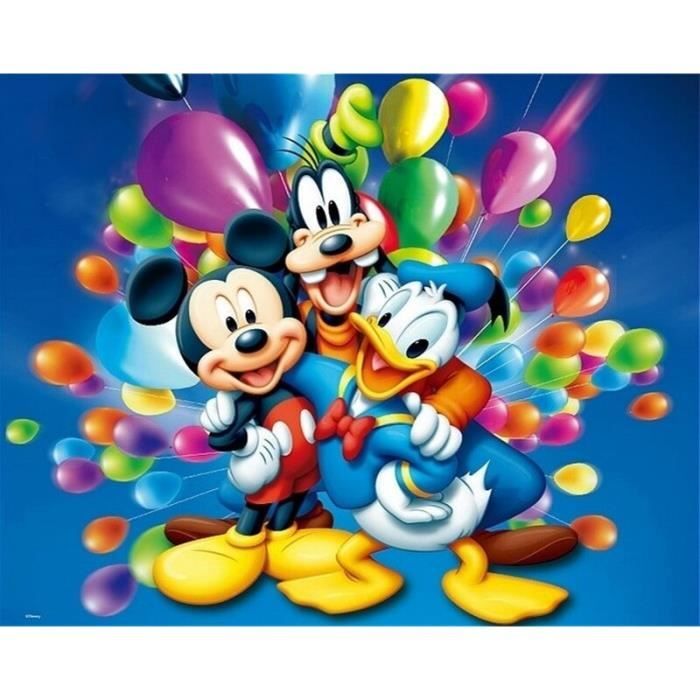 XINX-744 Yangch Diy Kit Point De Croix Mosaïque, Disney Mickey Mouse ...