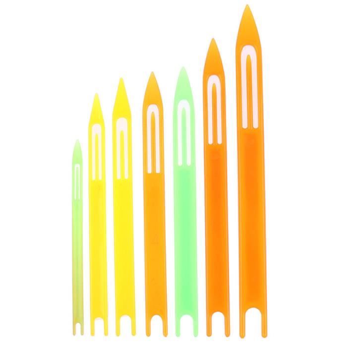 Filet à main de pêche,7pcs-1 Set Filet De Pêche Aiguille Réparation Net ...