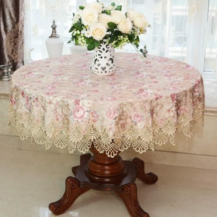 Nappe Ronde,Nappe De Table Housse De Table Basse Nappes Vintage ...