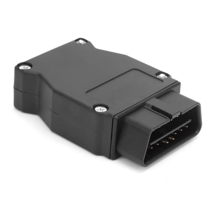 Dilwe prise de connecteur OBD2 Adaptateur de prise OBD Ethernet vers ...