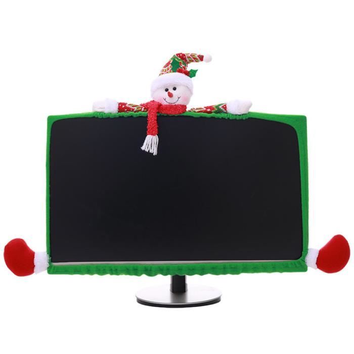 Dioche Couverture d'écran d'ordinateur Dessin animé de Noël 3D 19-27 ...
